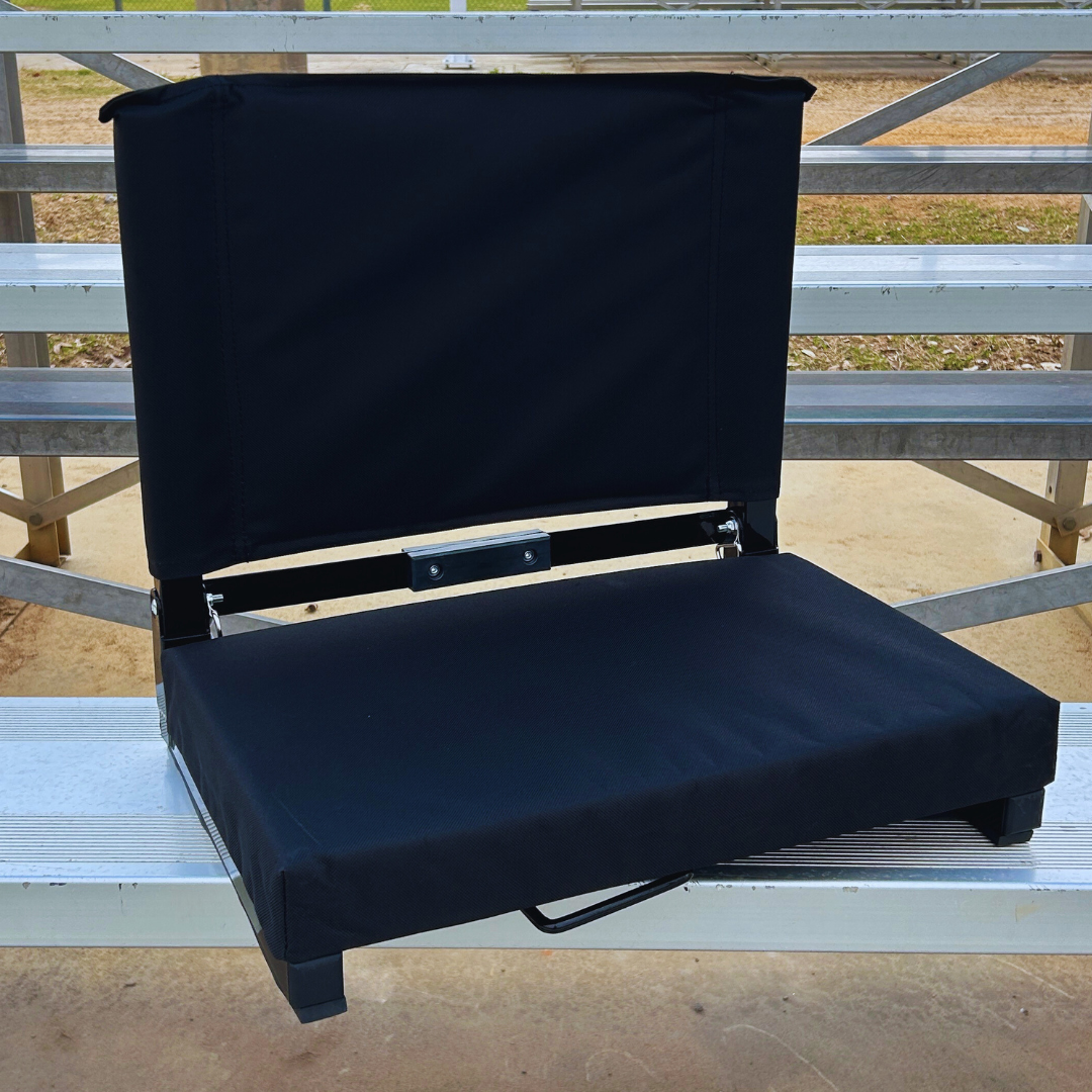 Black Folding Stadium Seat – The Last Stag
