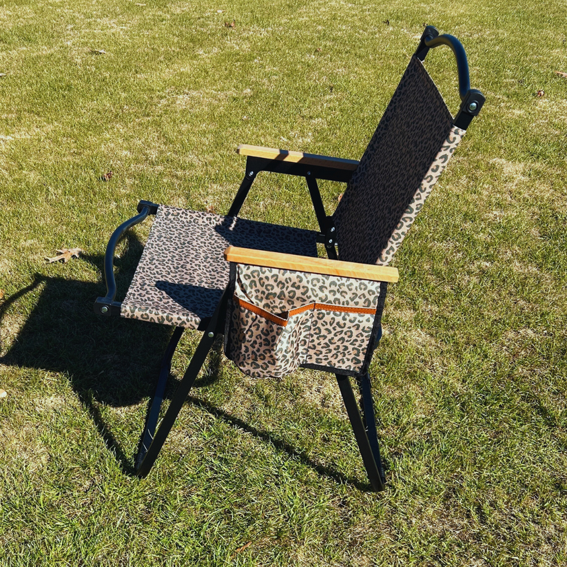 Leopard Print Folding Lawn Chair – The Last Stag