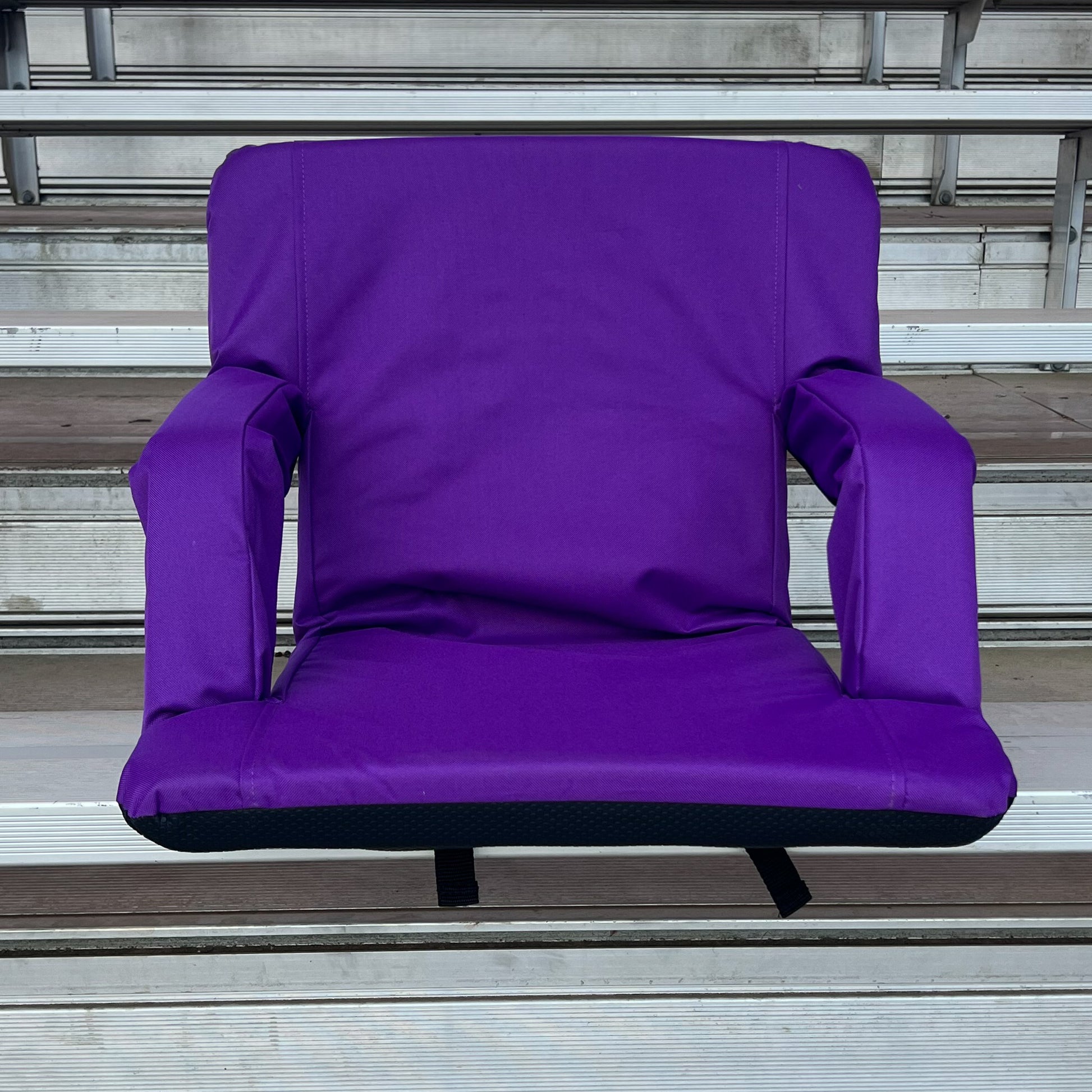 Purple Stadium Seat with Armrests – The Last Stag
